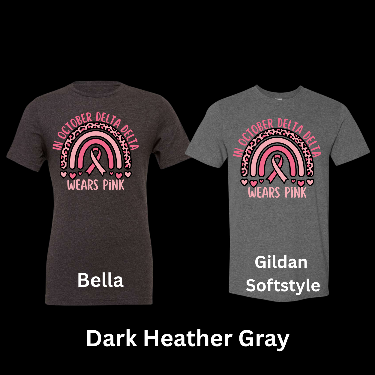 In October Delta Delta Tee – 39 South Apparel